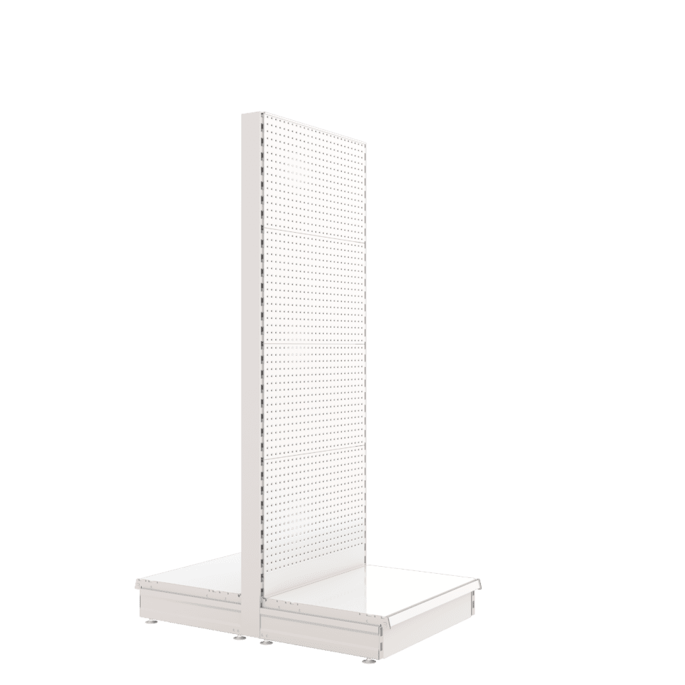 S-Mart 600L x 1800H Double-Sided Gondola Bay Volcano Panels