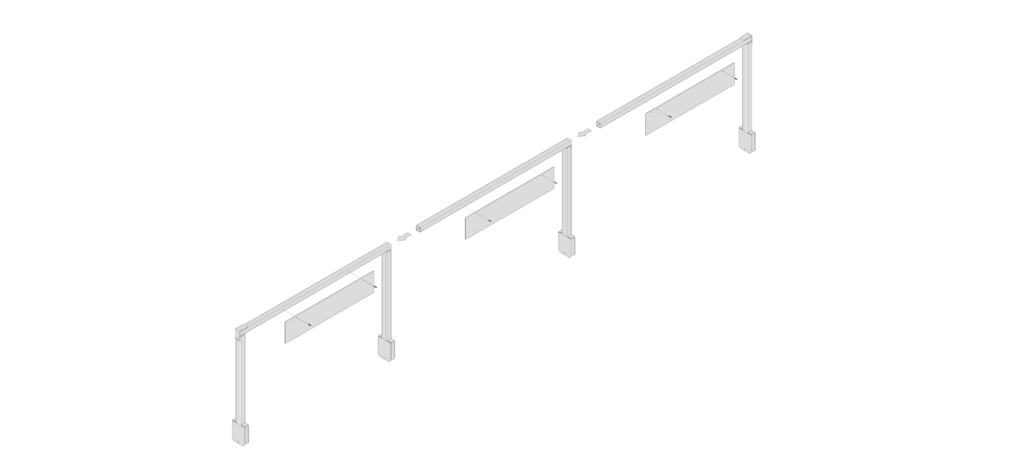 Category Signage Rail for S-Mart Shelving | ADP Retail Systems